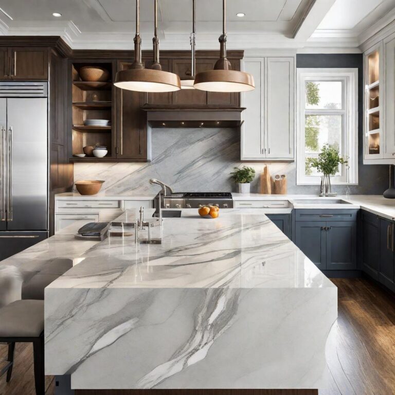 25 Bright Kitchen Countertops And Backsplashes Ideas In 2024