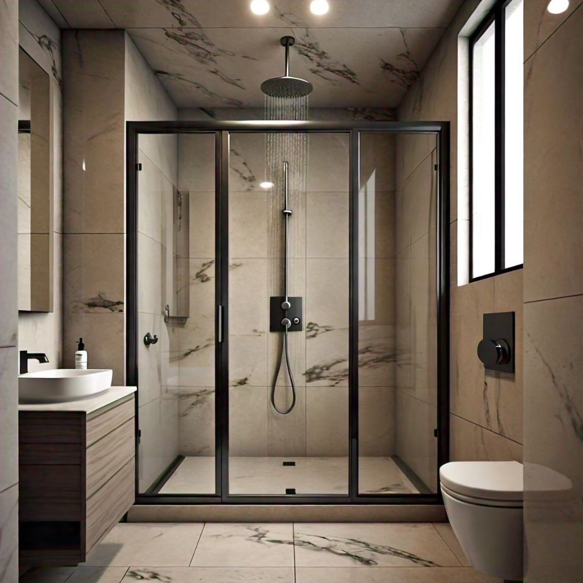20 Elegant Ideas For Small Modern Luxury Bathroom Design To Maximize ...
