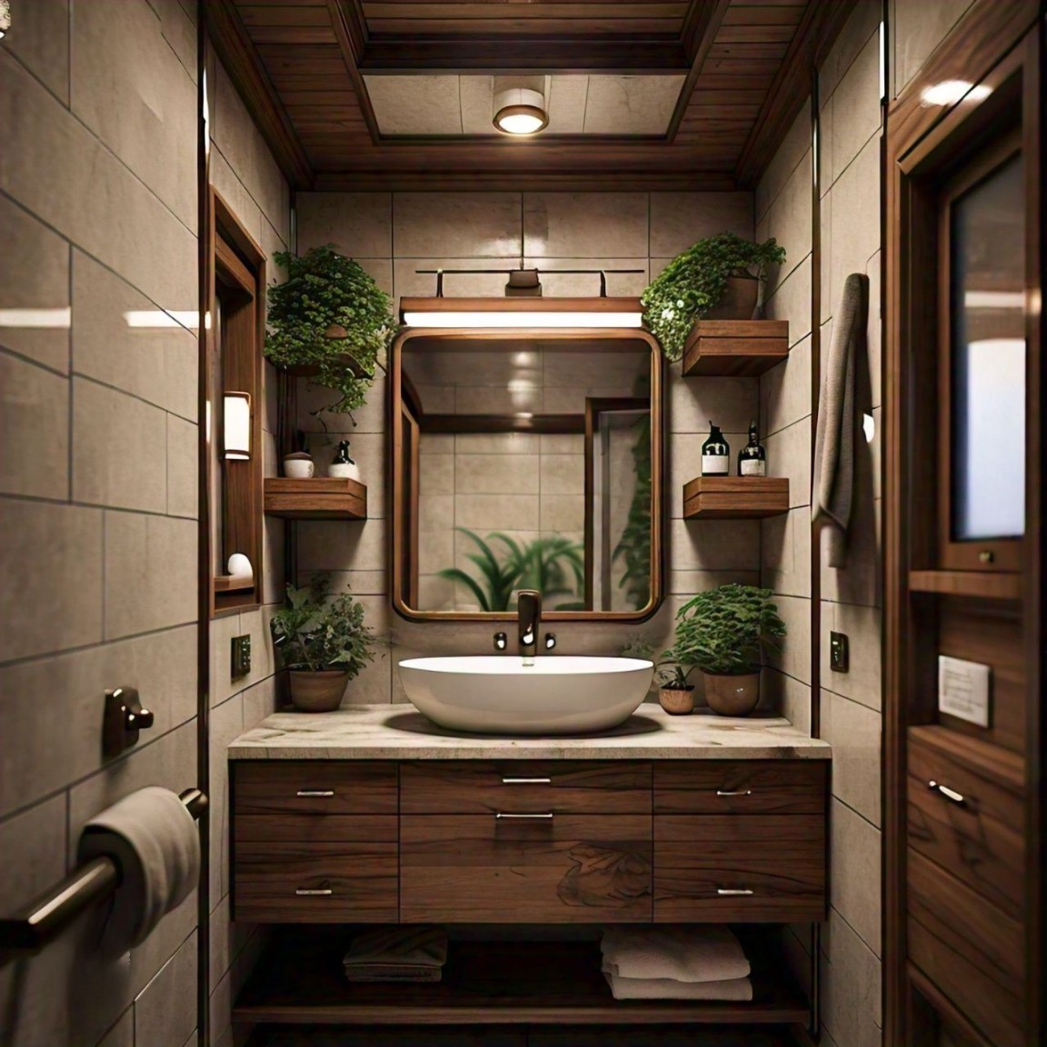 20 Elegant Ideas For Small Modern Luxury Bathroom Design To Maximize ...